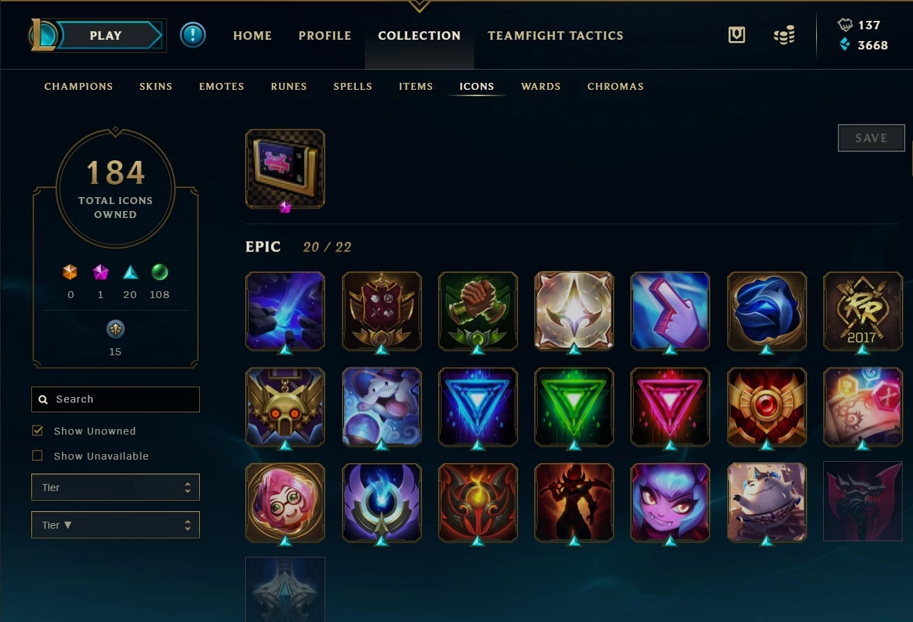 Conta Lol 244 Skins, Todos Os Campeões E Mascote Do Tft - League Of ...
