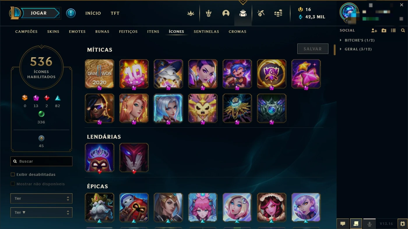 Conta Riot Lol League Of Legends Wild Rifr Valorant - DFG