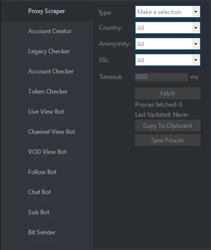 Twitch Aio (Bot Com Varias Funcoes) - Redes Sociais - DFG