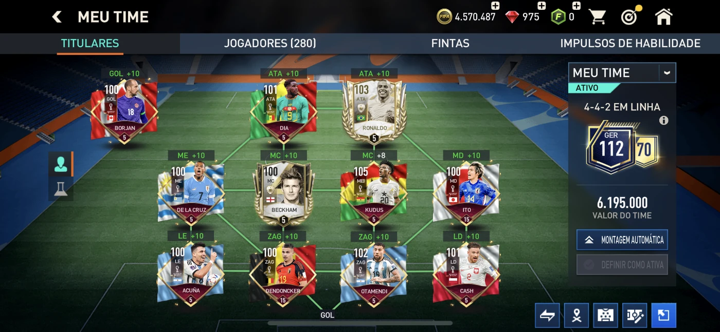 Conta Fifa Mobile - DFG