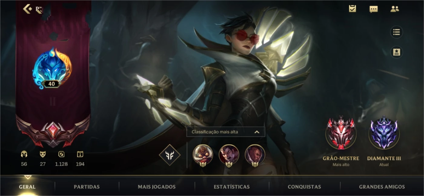 Conta Wildrift Grão Mestre Na Temporada Passada E Atual! - League Of ...