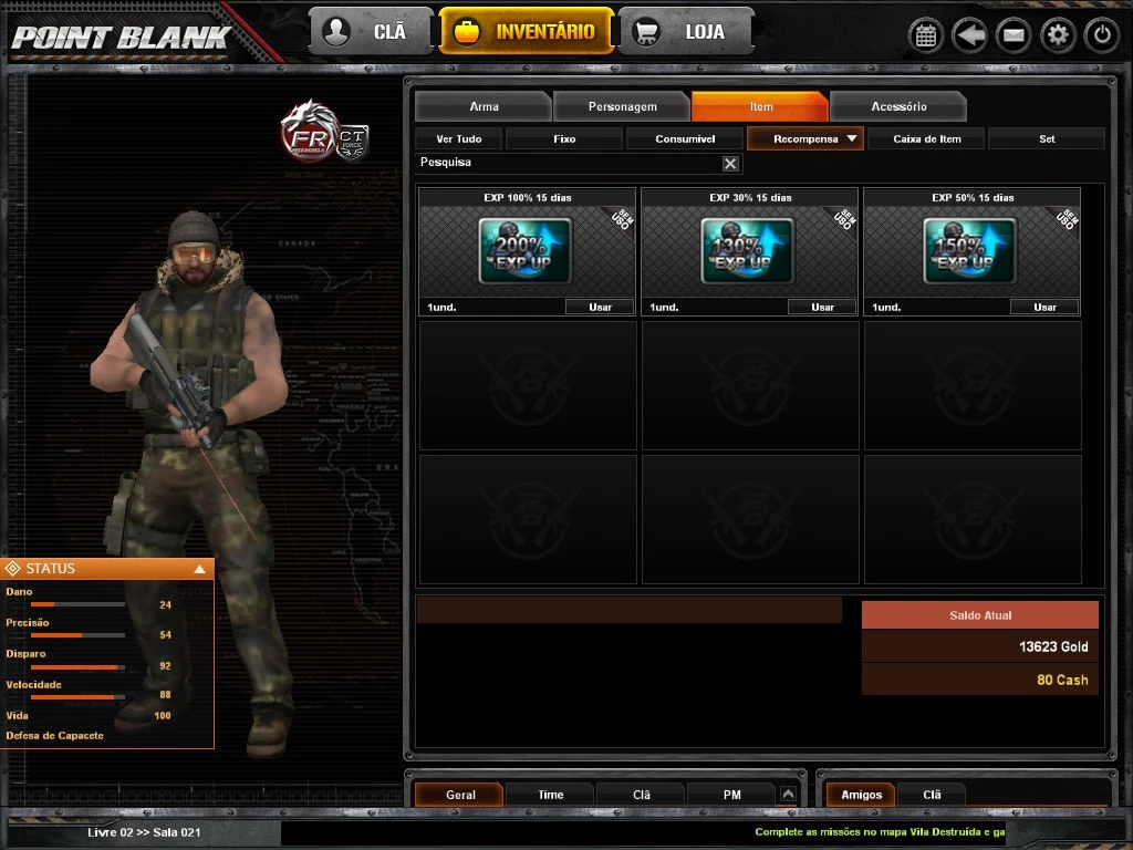 Conta Major 1 Point Blank Pb - DFG