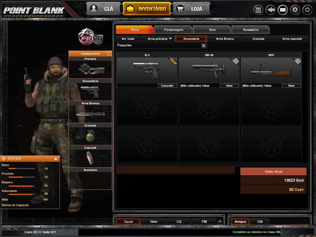 Conta Major 1 Point Blank Pb - DFG