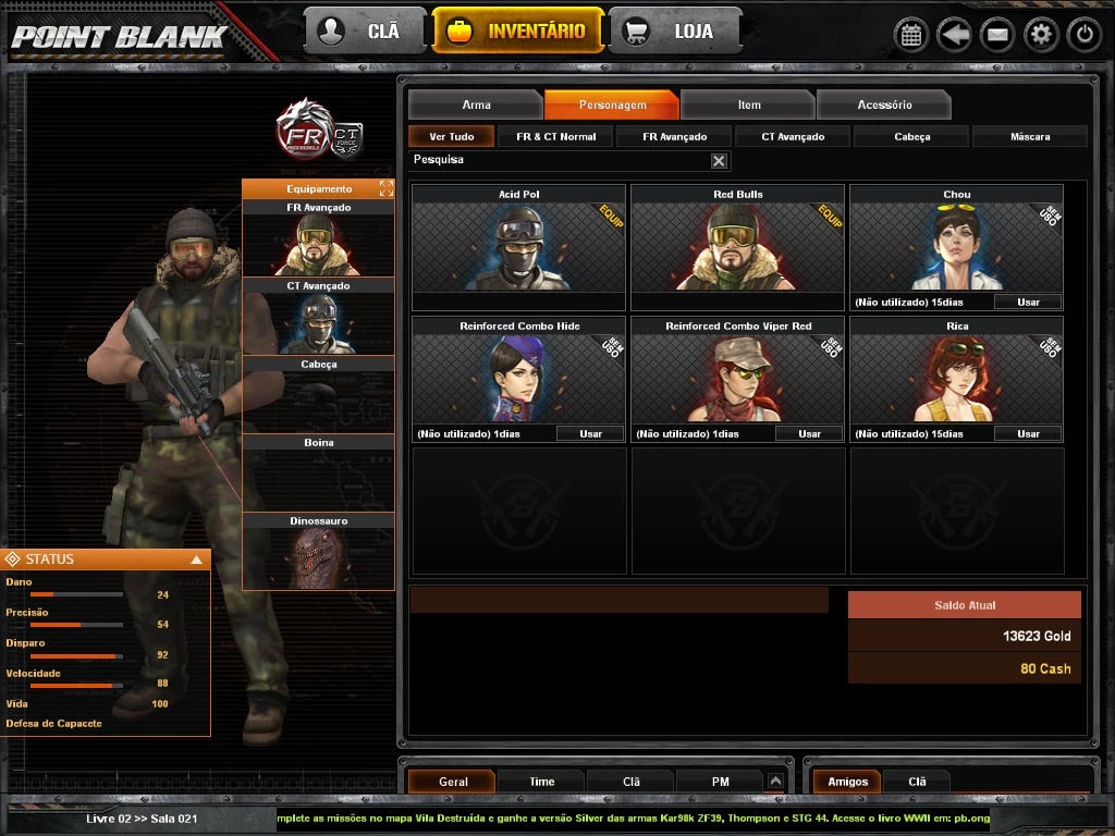 Conta Major 1 Point Blank Pb - DFG