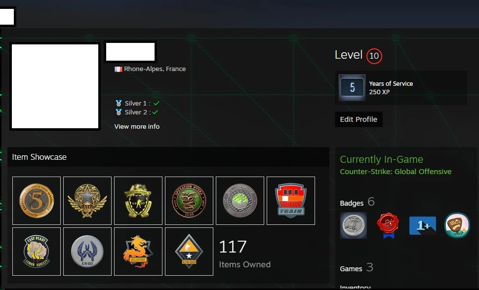 Conta Csgo Prime Muito Top! Muitas Medalhas, Xerife - Counter Strike - DFG