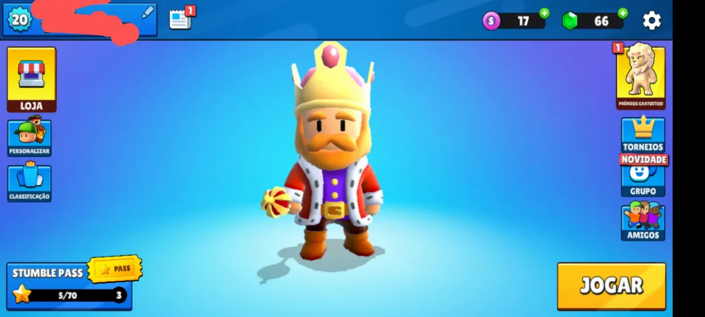 Conta Stumble Guys - DFG