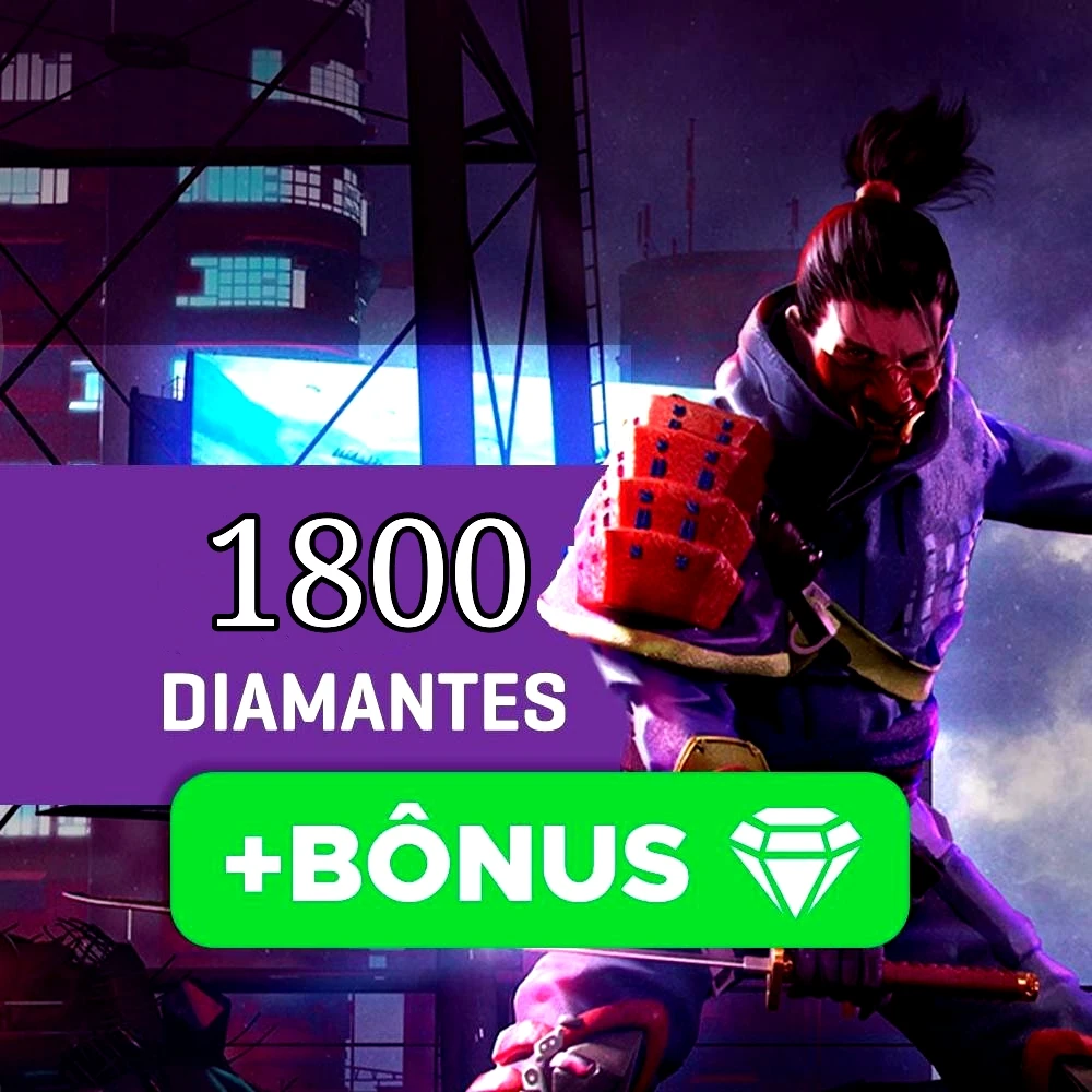 Diamante Free Fire 1800 - DFG