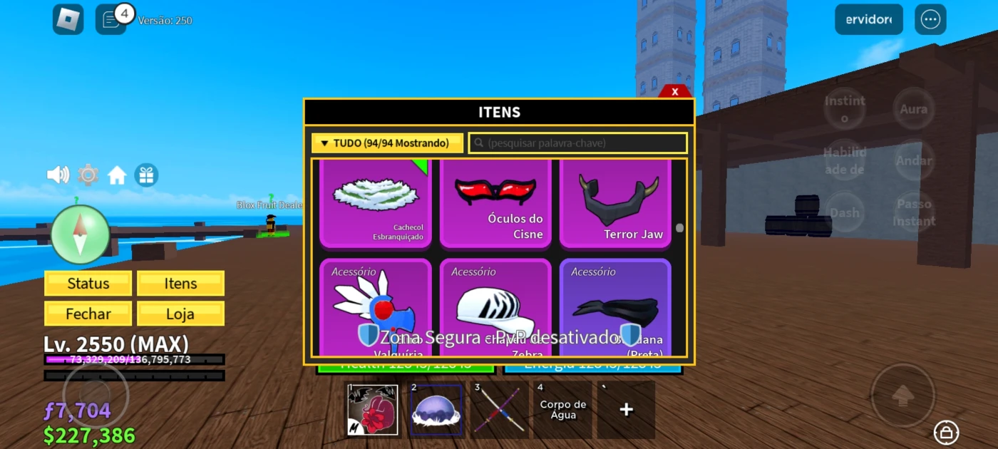 Contq De Blox Com Cdk Todos Os Estilos De Luta E V4 Shark - Roblox - DFG