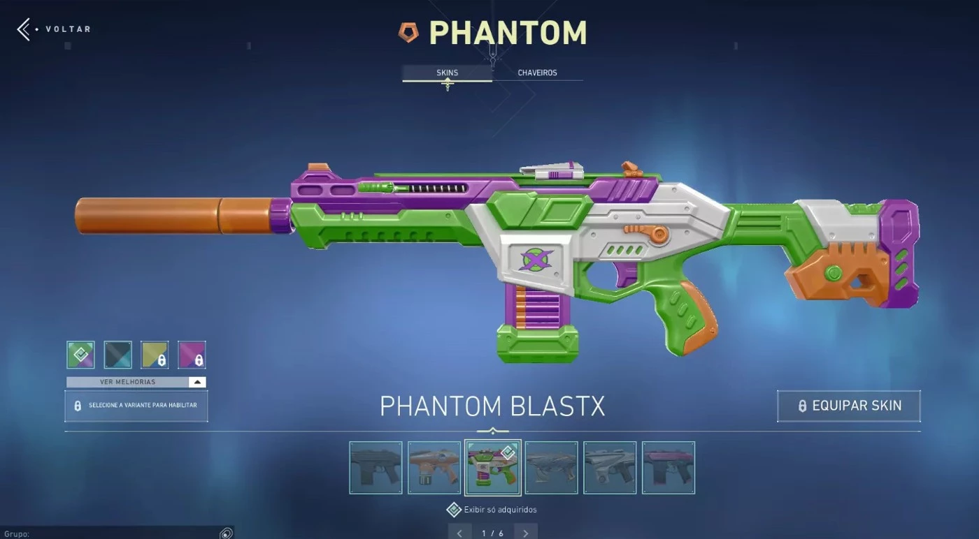 Conta Valorant Asc 1 Cheia De Skins - DFG