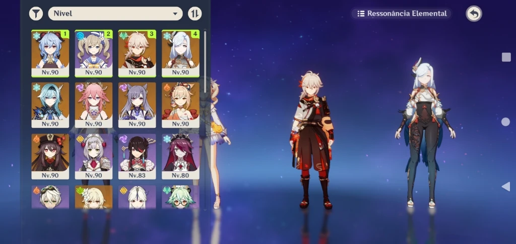 Ar 57 Eula+Yoimiya+Shenhe+Kazuha+Ganyu+Hutao+Raiden+Yae Miko - Genshin Impact - DFG