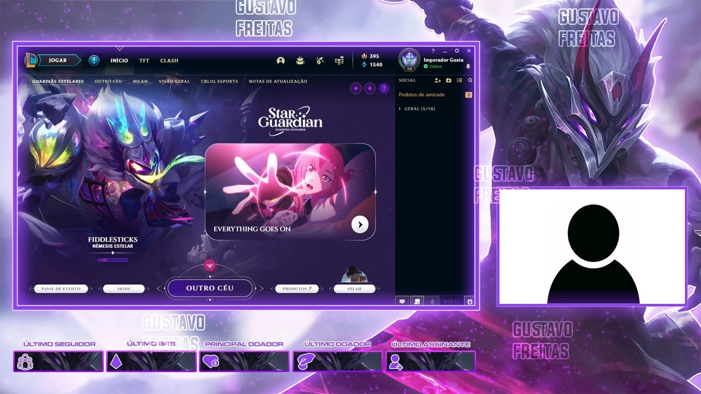 Stream Overlay Templates - Serviços Digitais - DFG