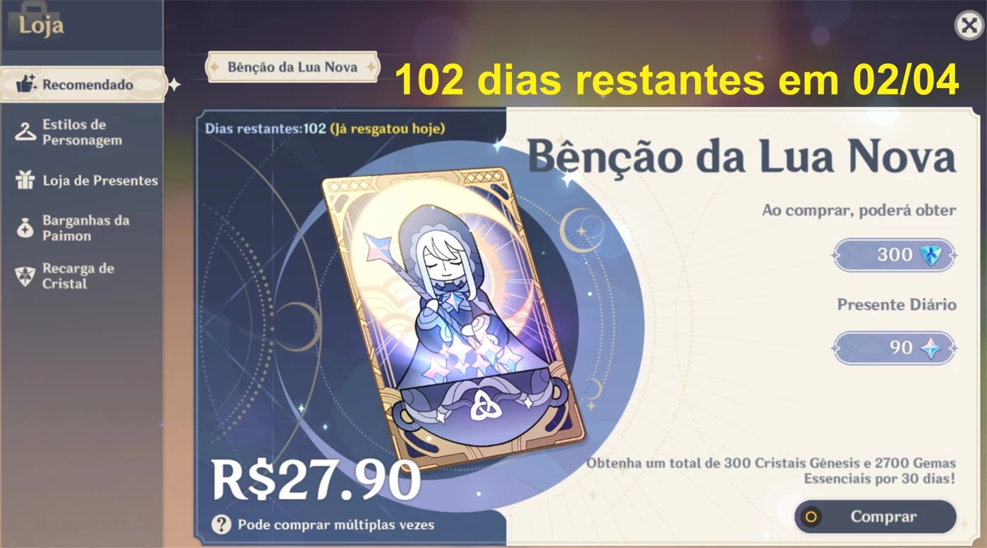 Childe C1 + Estrela Invernal, Shogun Raiden, 3 Meses De Benç - Genshin ...