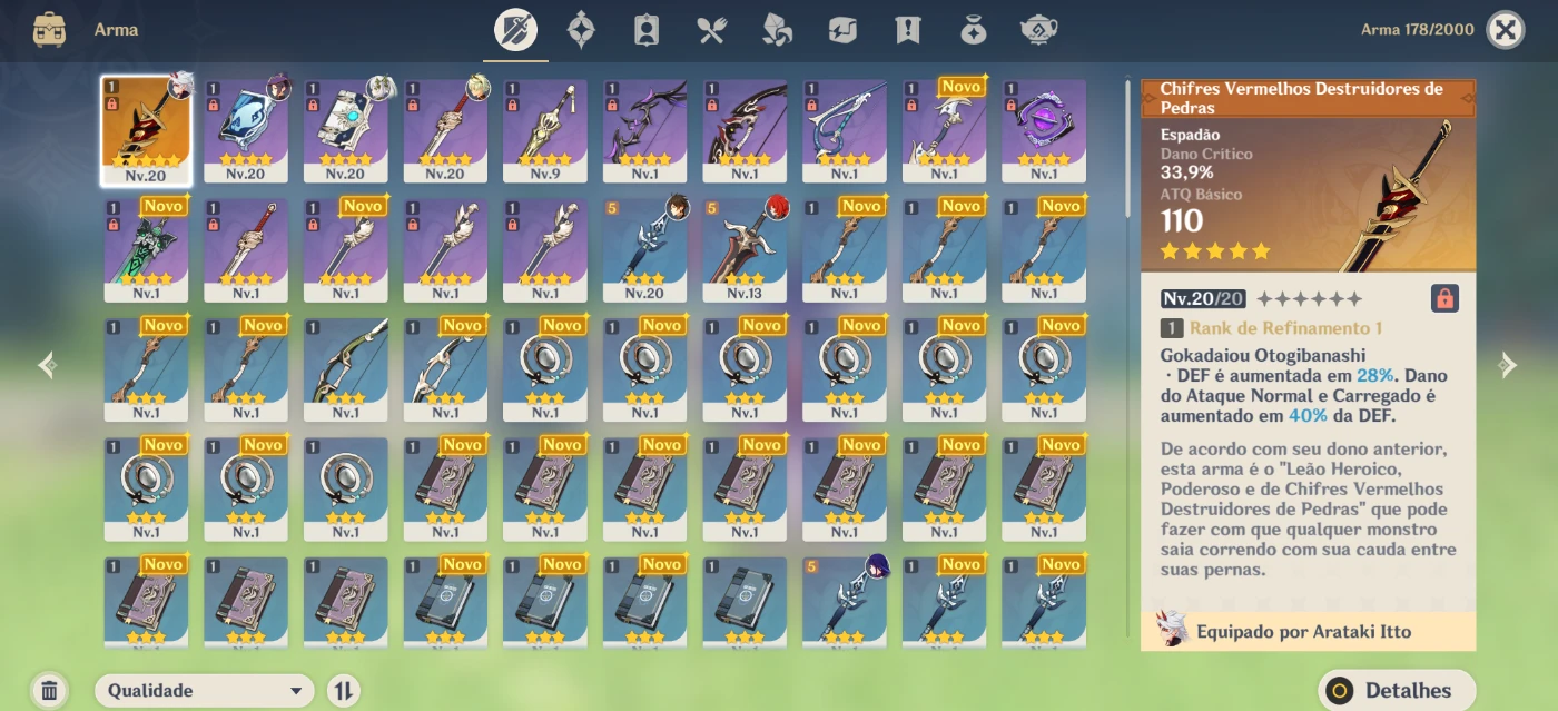 Genshin Ar25 Raiden + Nahida + Venti + Zhongli + Itto ++++ - Genshin ...