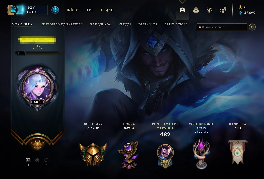 Conta League Of Legends Barata Lol - DFG