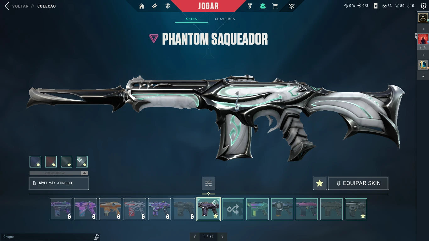 Conta Valorant Fa Com Faca Sublime 2.0, Vandal Origem E + - DFG