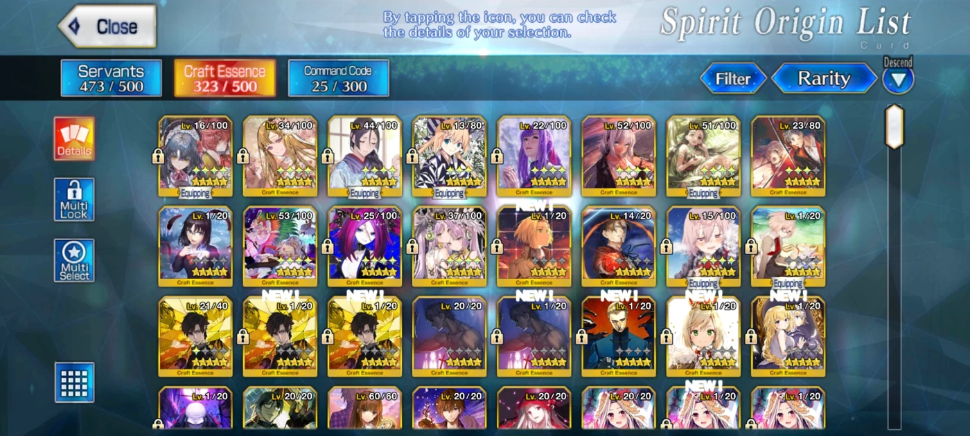 Fate/Grand Order Na (Fgo) Com Muramasa, Super Orion, Caren + - Outros - DFG