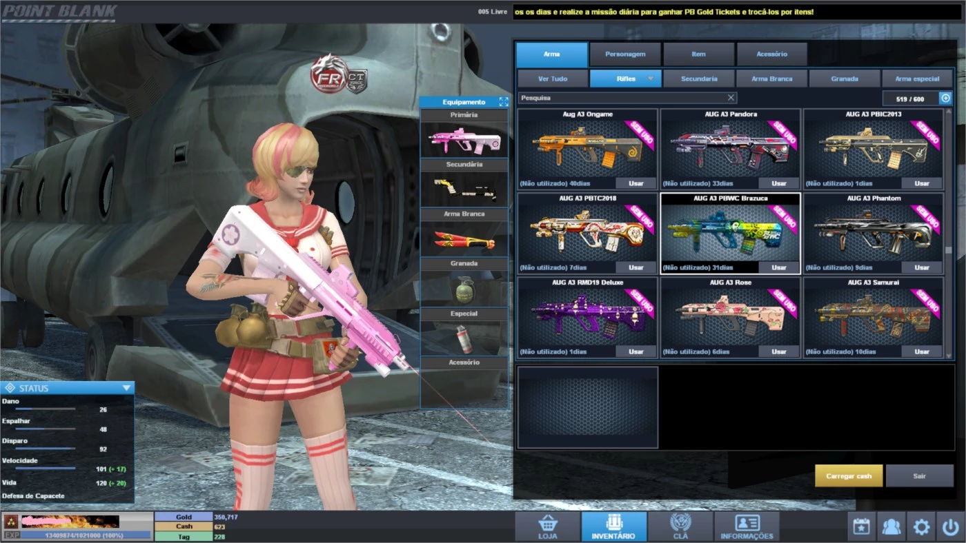 Conta General De Exército Point Blank Pb - DFG