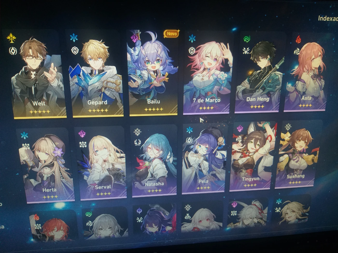 Conta Honkai Star Rail - Genshin Impact - DFG