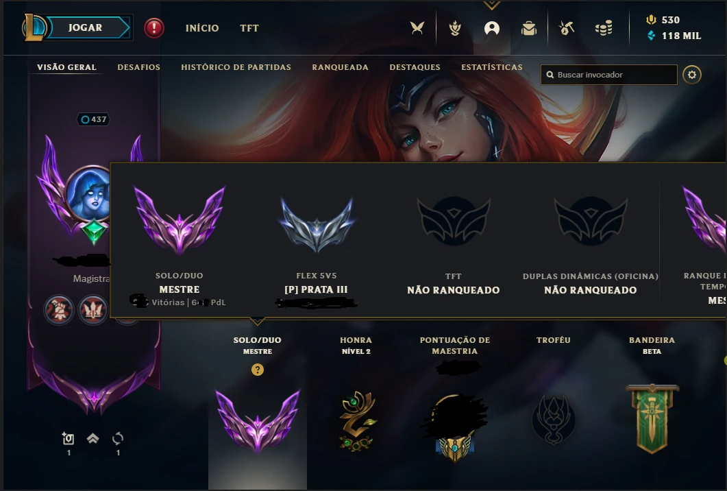 Conta Grão-Mestre 2022/1 | 1000 Pdl Season 2023 |300 Skins - League Of ...