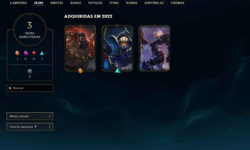 Conta Ouro Com Udyr Guardião Espiritual Skin Ultimate. - League Of ...