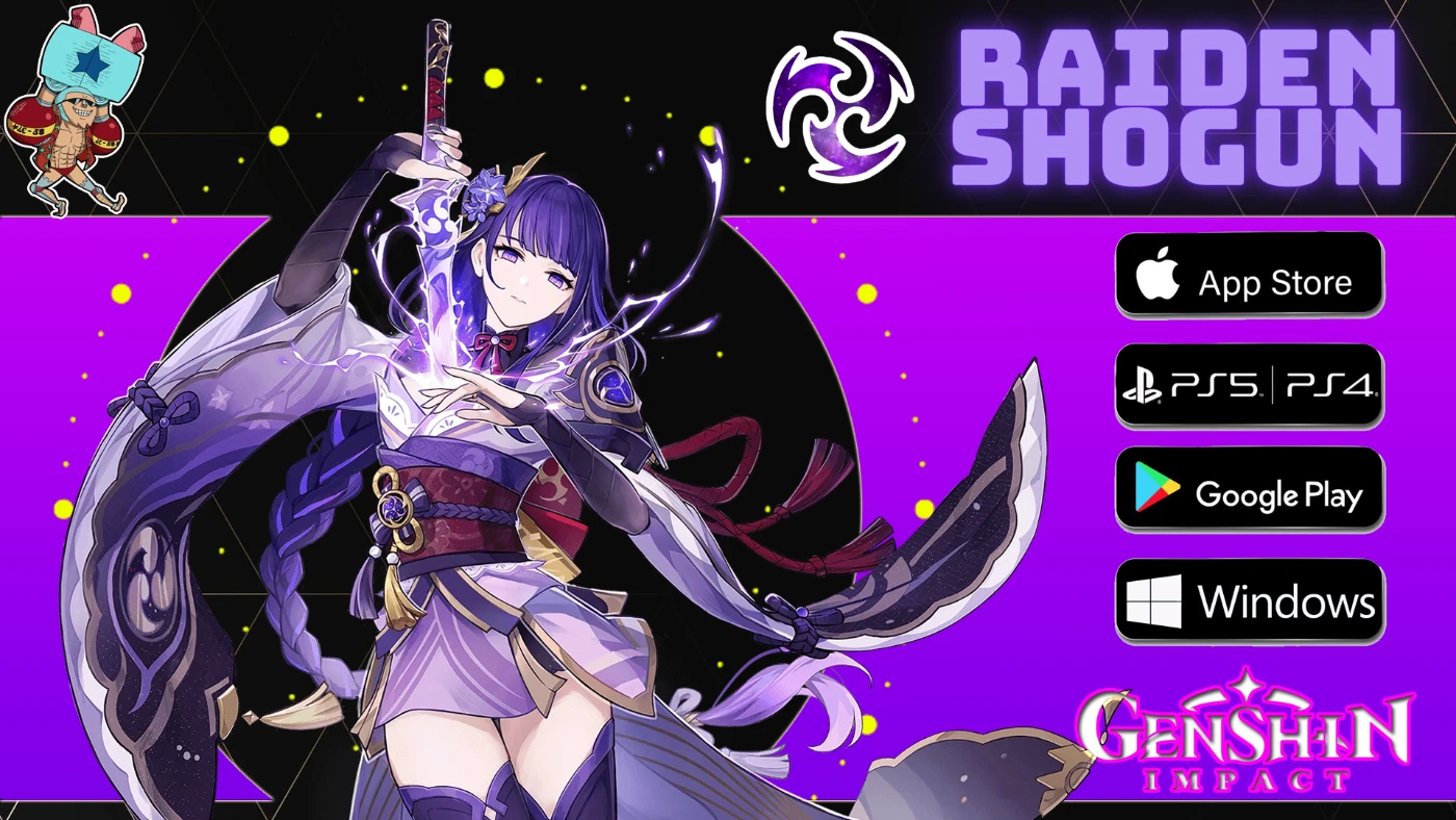 Raiden Shogun Ar10+ - Genshin Impact - DFG