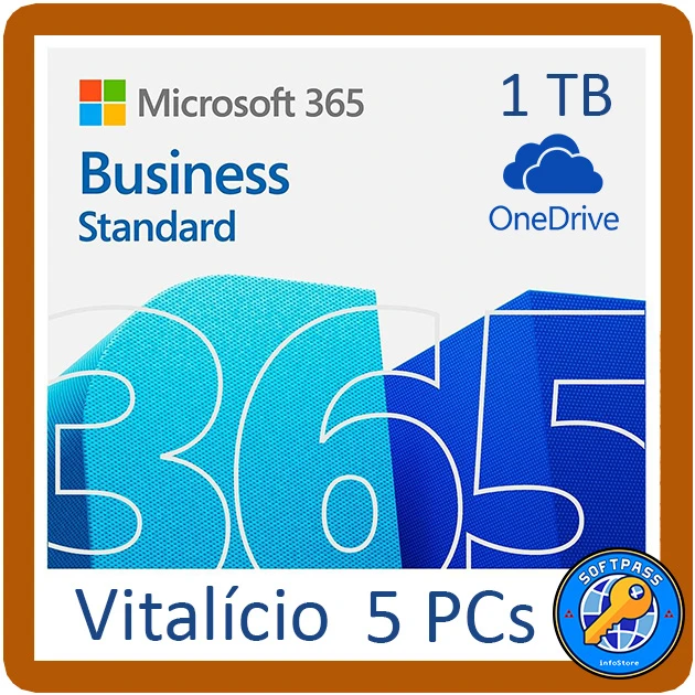 Office 365 - Vitalício 5 Dispositivos + 1Tb Onedrive - Others - DFG