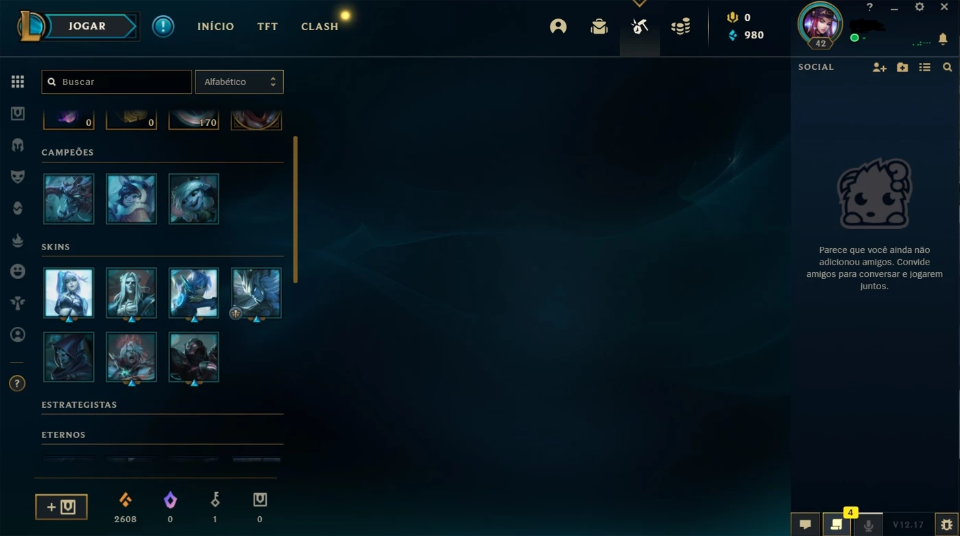 Conta Lol Smurf Platina 4 - 49 Pdl (Skin Lux Ultimate) - League Of ...