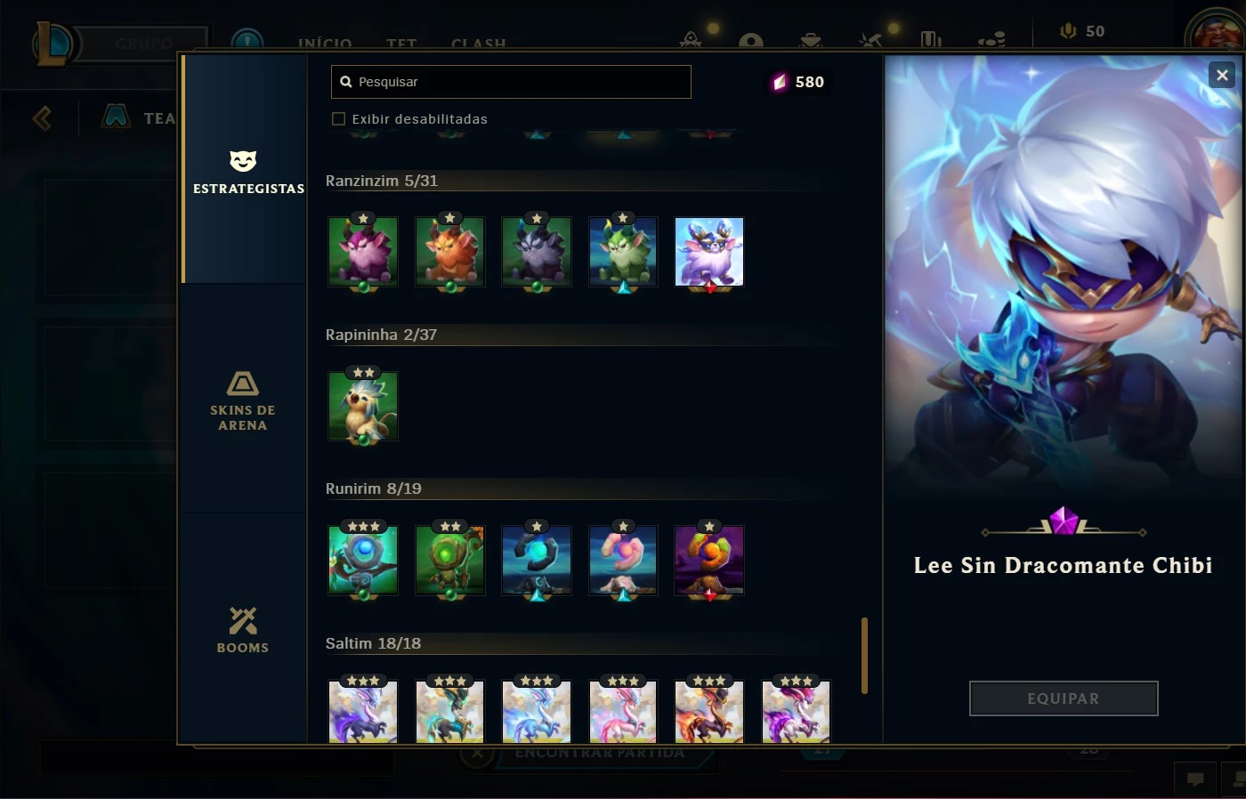 Conta Skins Raras, Black Alistar + 845 Skins + Tft - League Of Legends ...