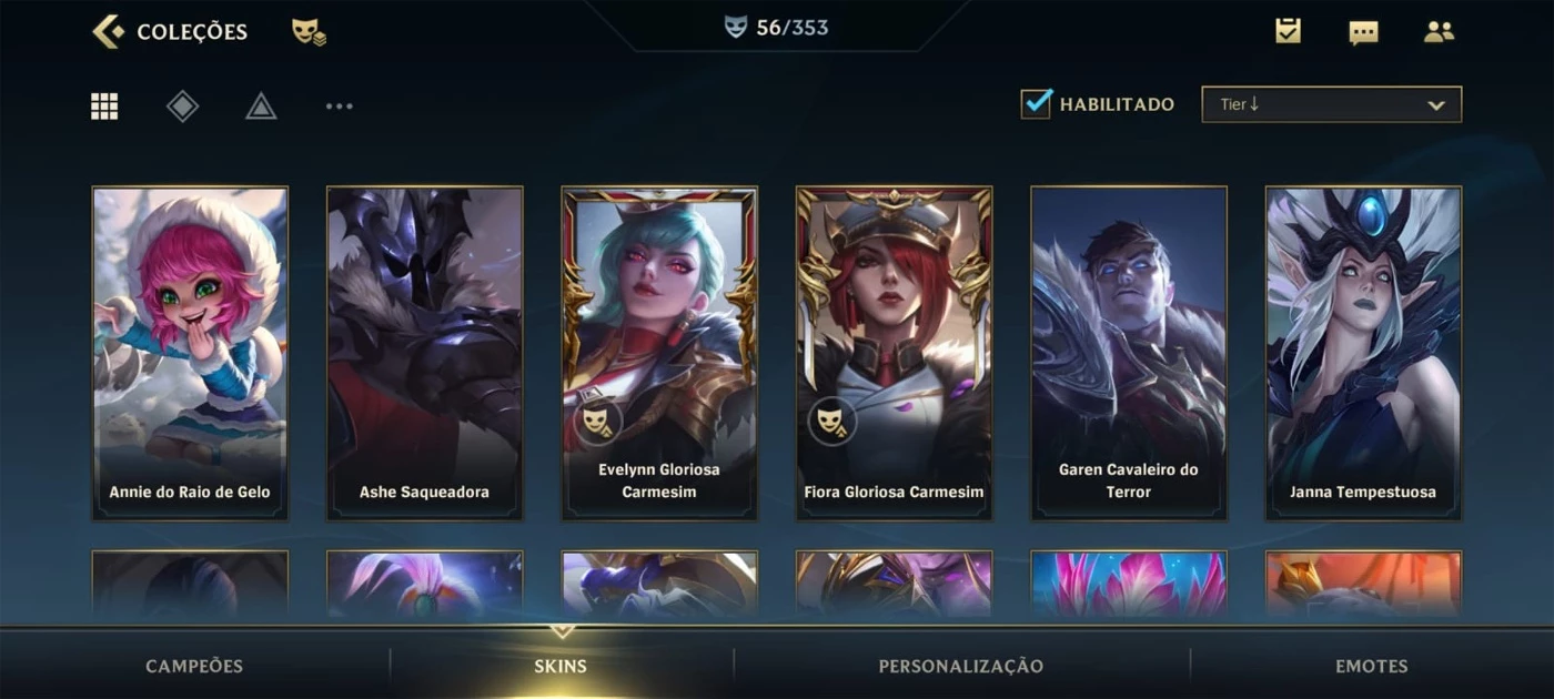 Wild Rift Guardião 56 Skins; Todos Os Dados De Criação+Email - League ...