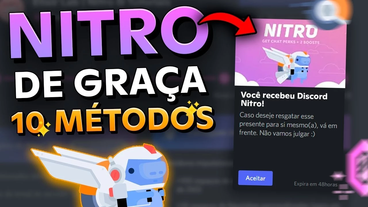 10 Métodos De Discord Nitro Grátis [2022]- (Pc E Celular) - Redes ...