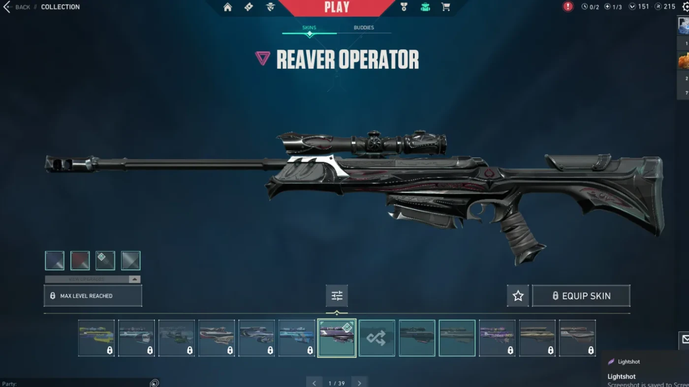 Conta De Valorant Com Muitas Skins (Dima 2) - DFG