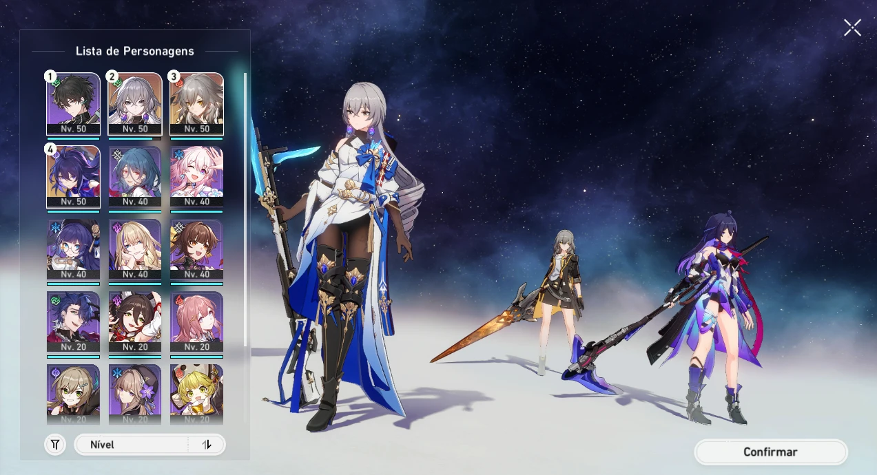 Honkai Star Rail - Seele + Bronya + Gepard - Genshin Impact - DFG