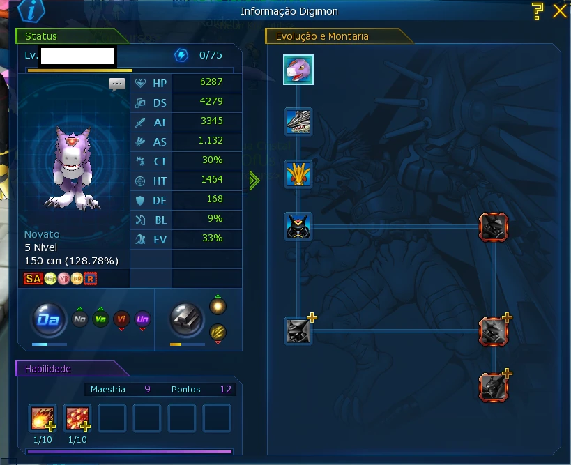 Ladmo Alpha Aoa Skill 25 - Digimon Masters Online - DFG