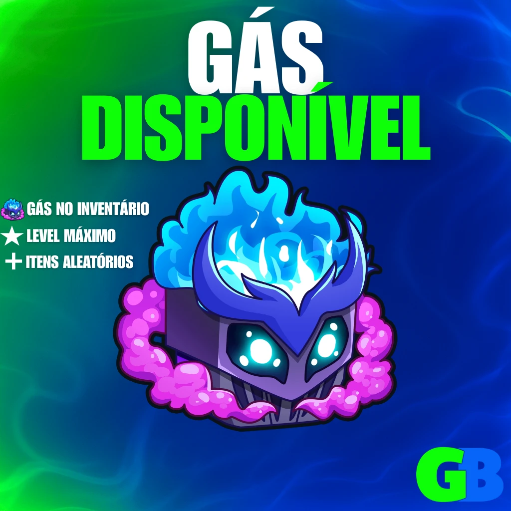 Gás No Inventário + God Human + Level Máx - Roblox - DFG