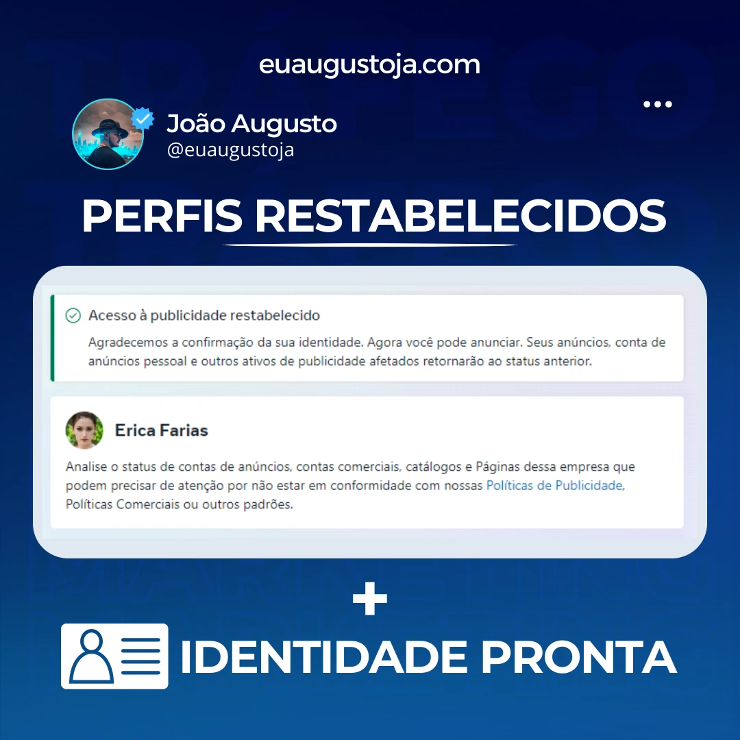Conta Do Facebook Com Identidade Verificada No Brasil - Redes Sociais - DFG