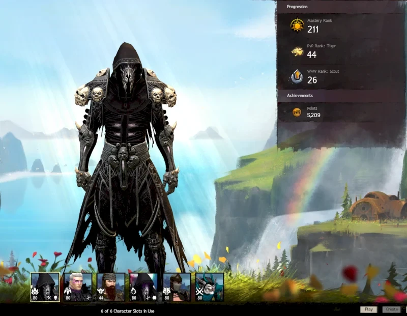 Conta Guild Wars 2 -- Hot, Pof, Eod, Soto - Outros - DFG