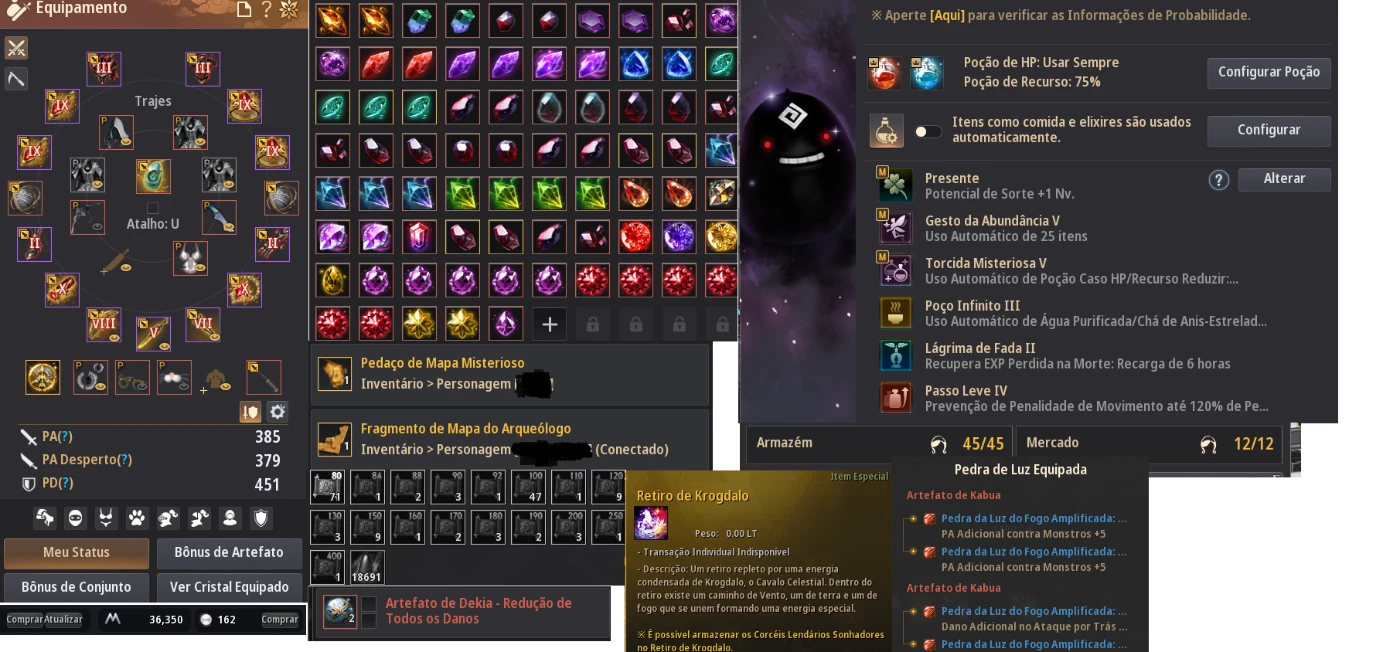 Conta Black Desert Pc - 836 Gs End Game - DFG