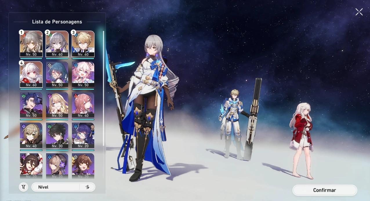 Honkai Star Rail - Tl40 Bronya + Clara + Gepard - Genshin Impact - DFG