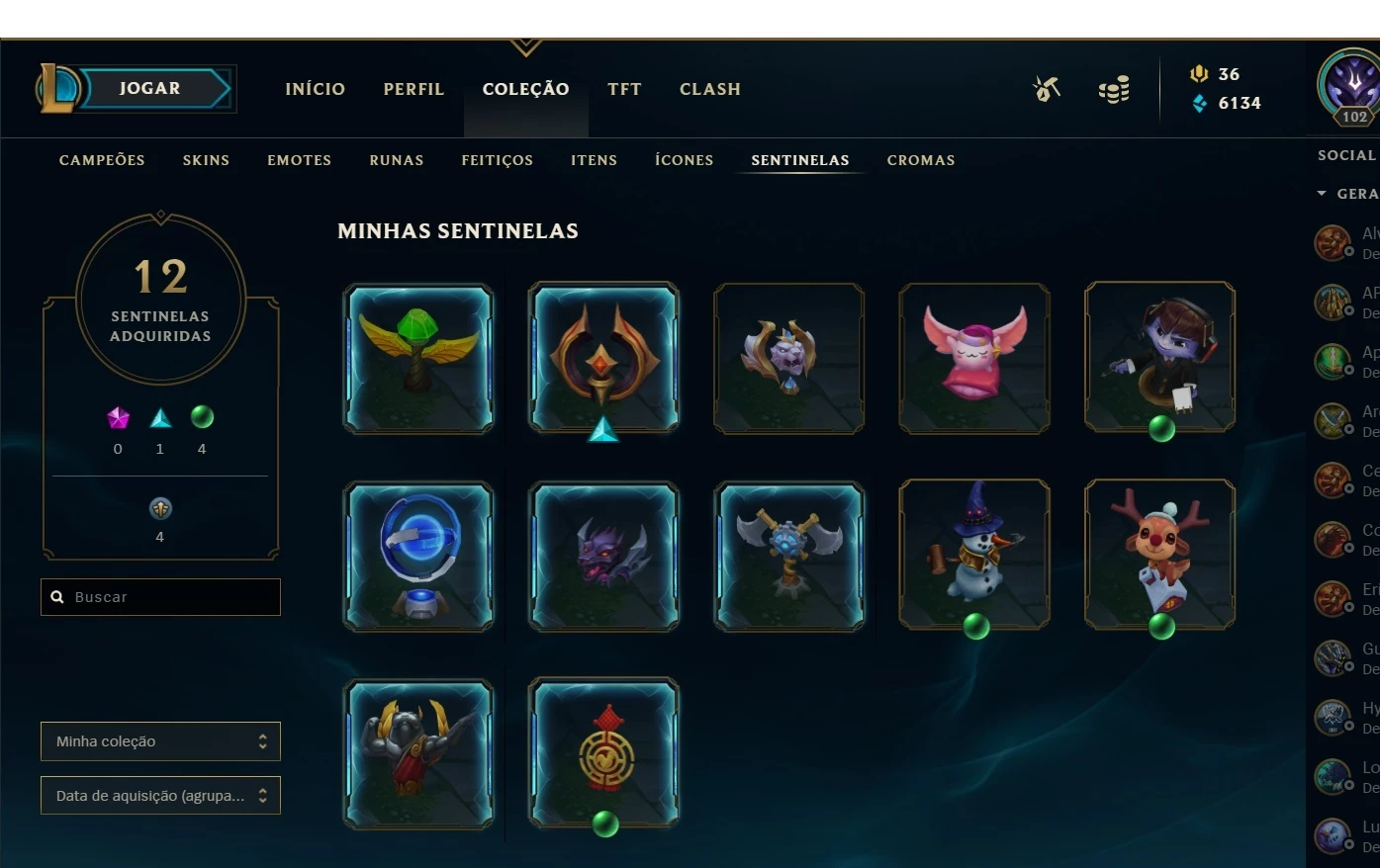 Conta Lol 55 Skins Raras - League Of Legends - DFG