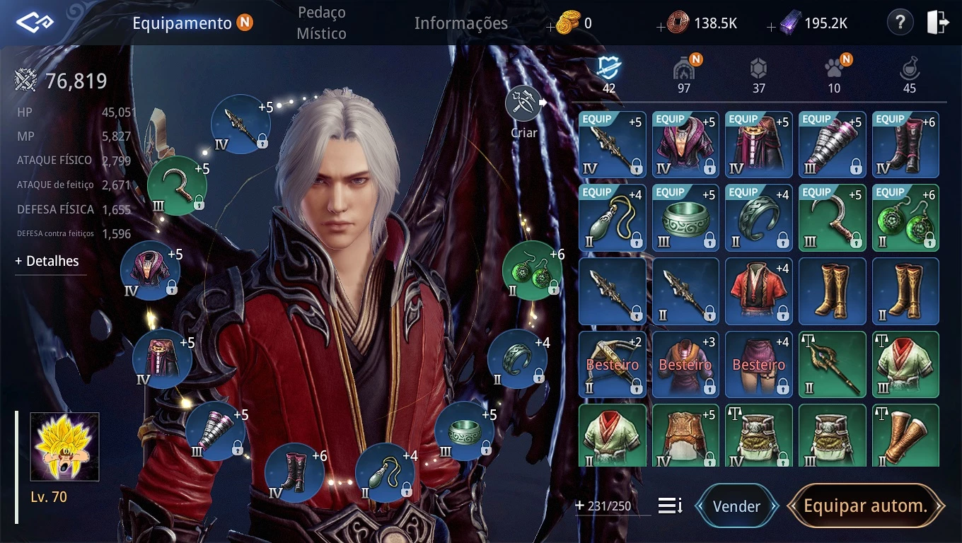 Mir4 - Lanceiro Level 70 - DFG