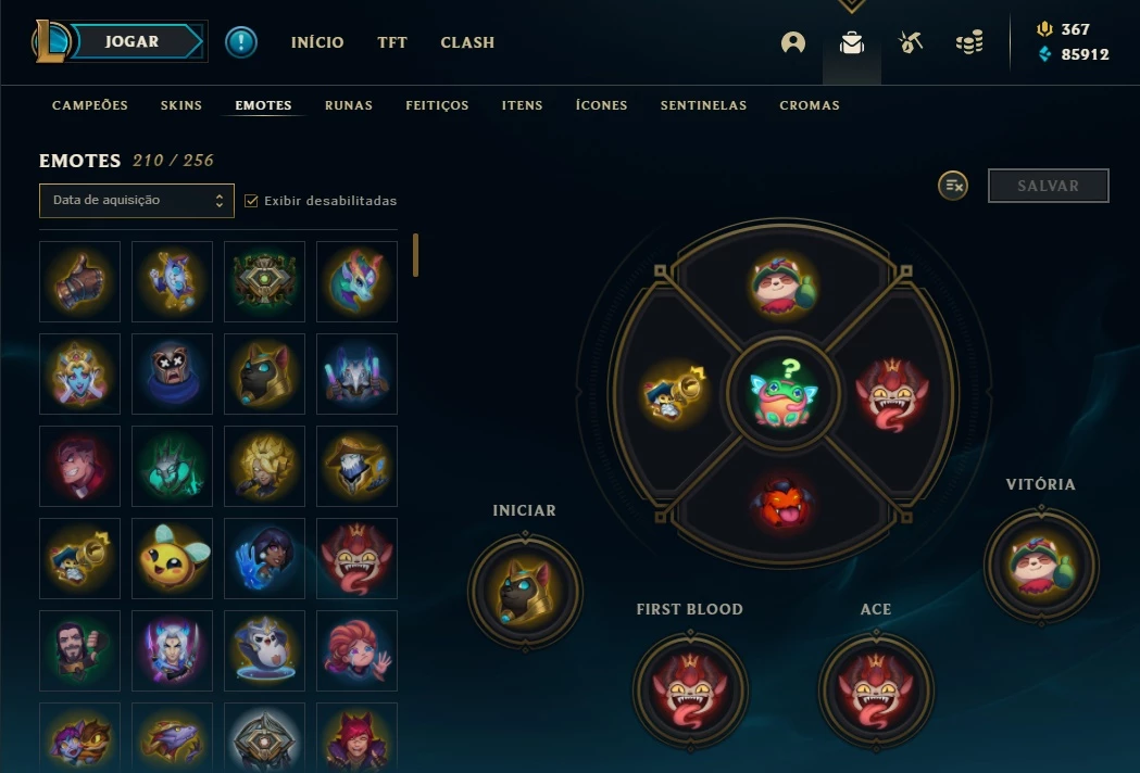 Conta Desde Season 2 - Nv 369 - 386 Skins (Rammus Rei) - League Of ...