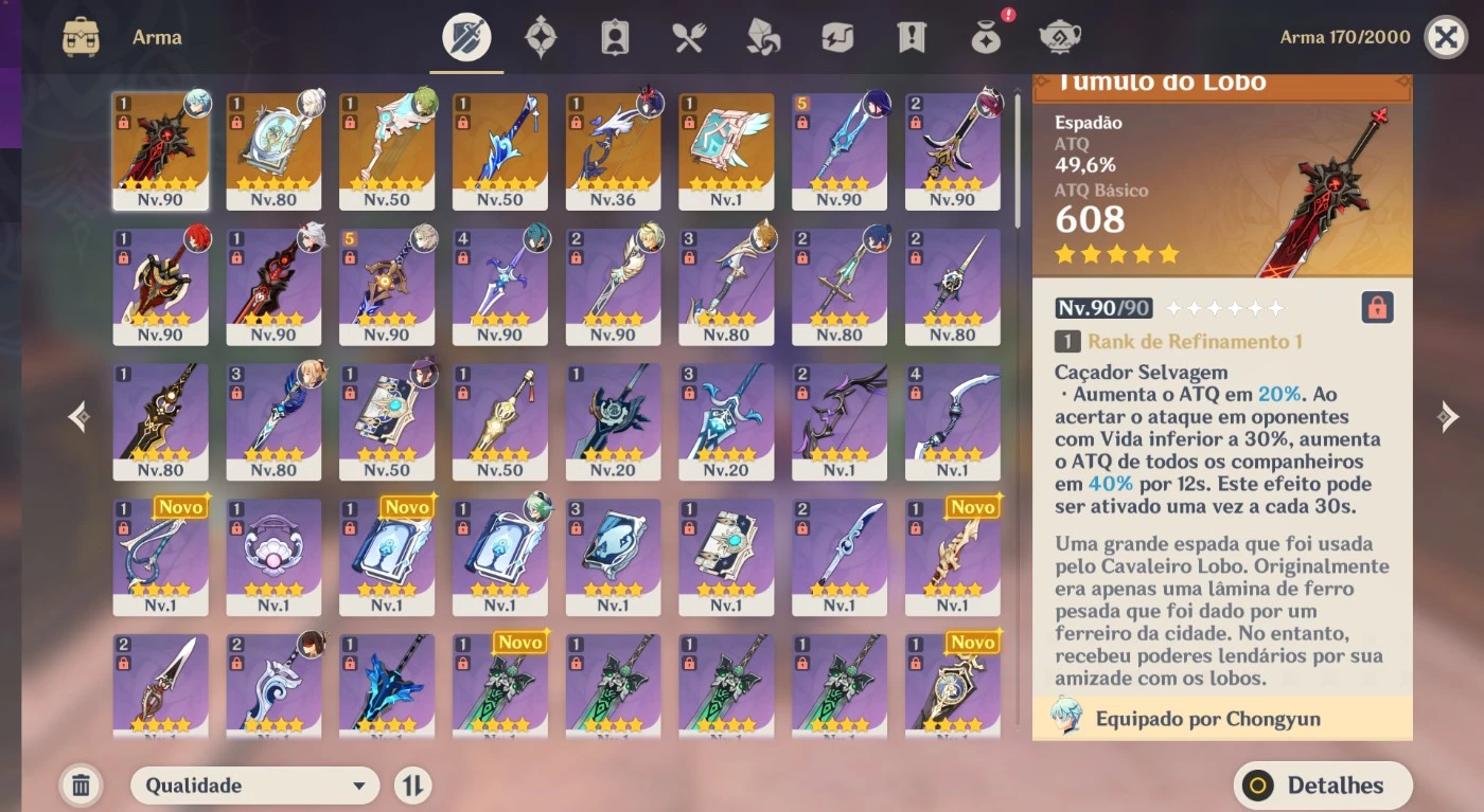 Shogun, Ayato Com Arma Assinatura, Aqua Simulacra E Etc - Genshin ...