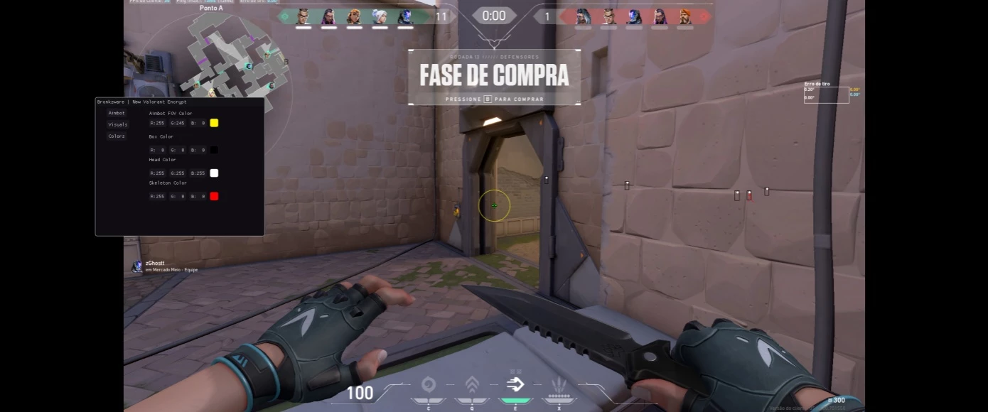 Valorant Esp-Aimbot (Mensal) - DFG