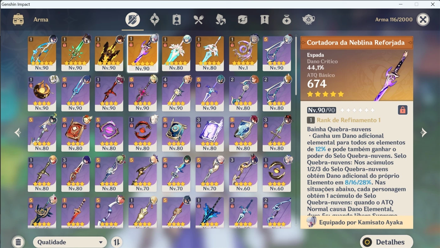 Genshim Impact Ar 59 - Genshin Impact - DFG