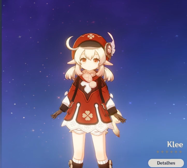 Genshin Impact - Conta Com Klee E Noelle - Ar 6 - DFG