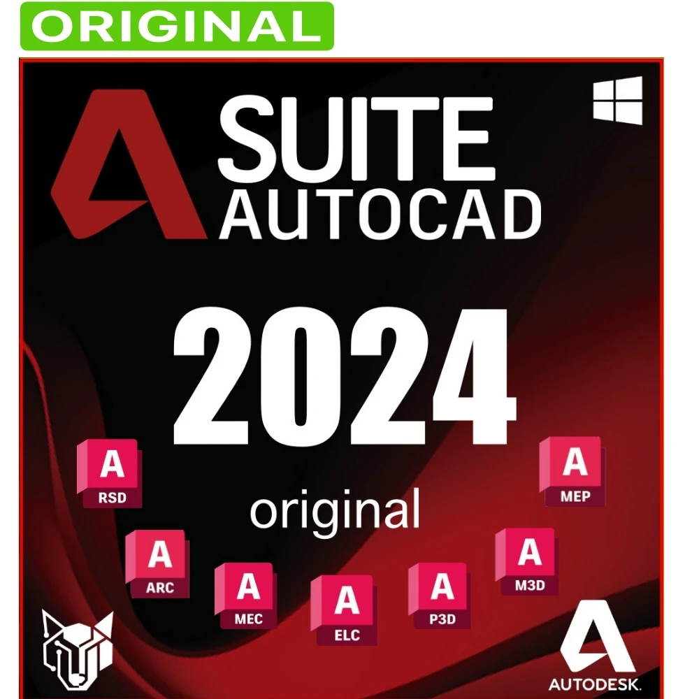 Suite Autodesk Autocad Para Windows - Original - Softwares E Licenças - DFG