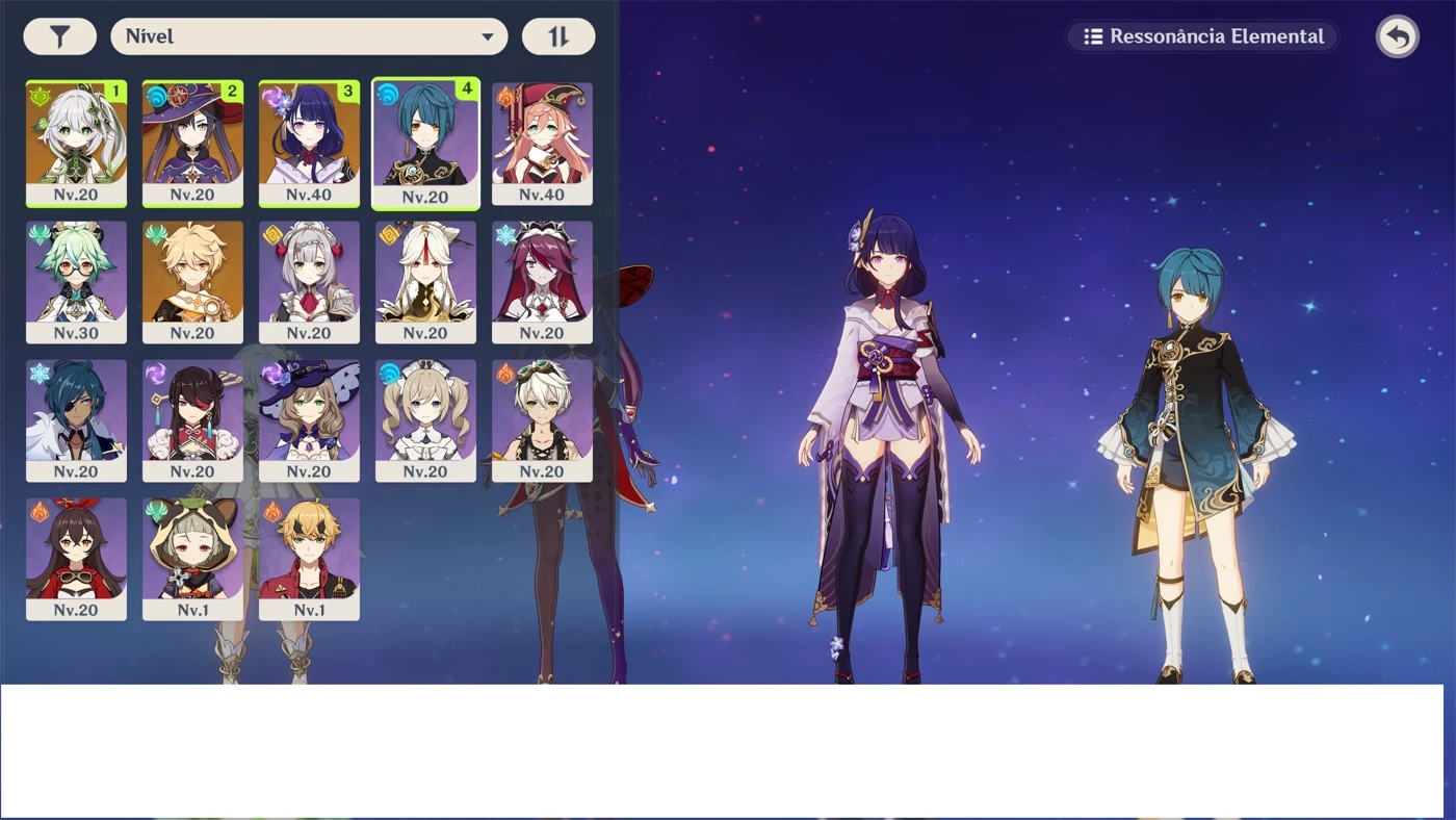 Raiden + Nahida + Mona Ar19 - Genshin Impact - DFG