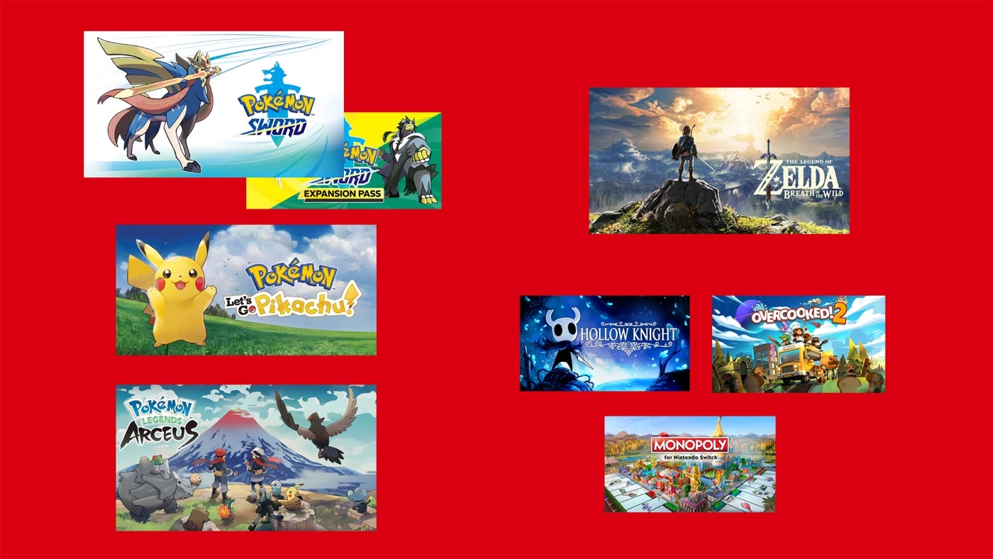 Switch Pokémon Arceus, Sword + Dlc, Lets Go Pik, Zelda Botw+ - Outros - DFG