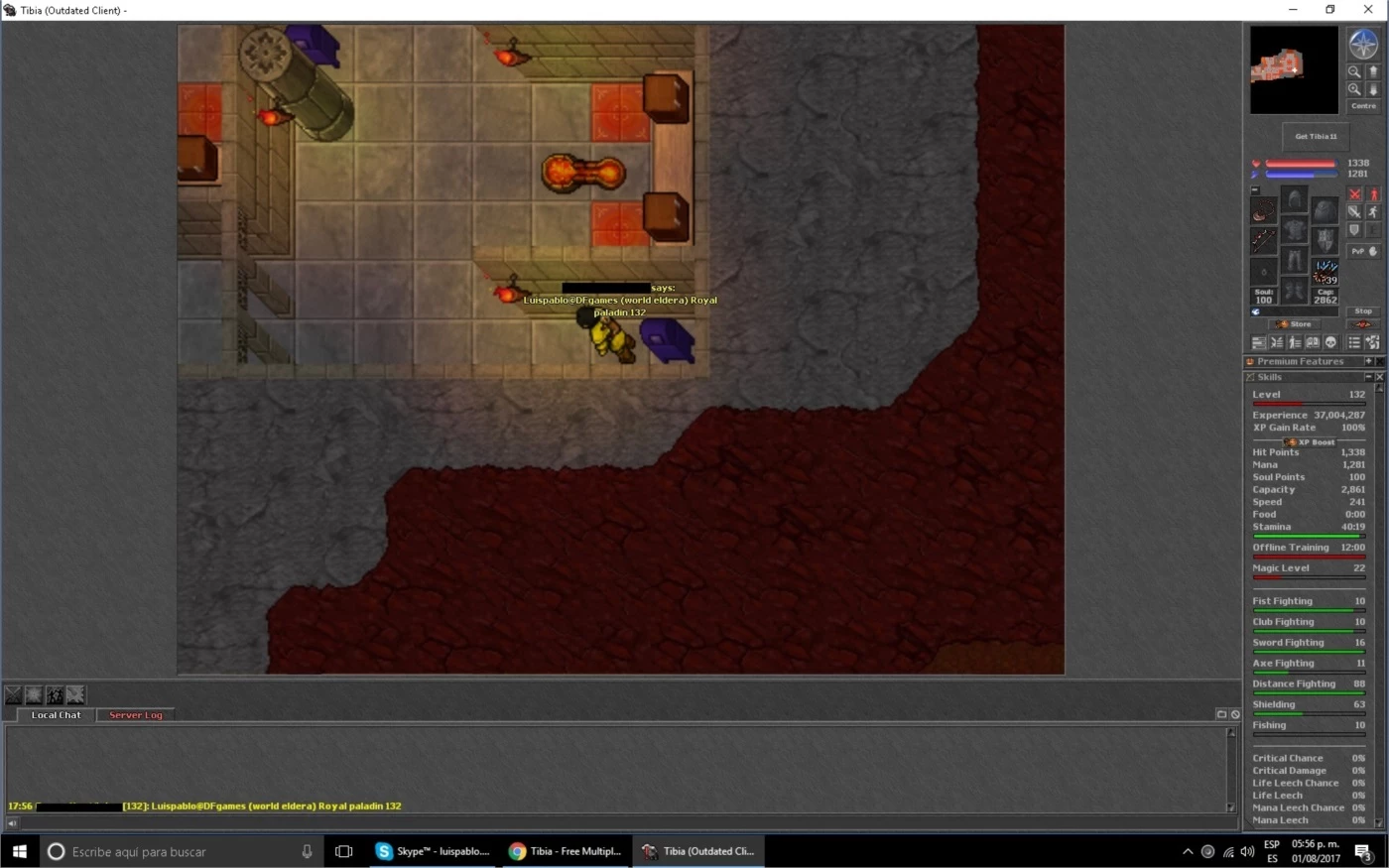 Tibia Account, Unregistred, Royal Paladin, Mages, Knights - DFG