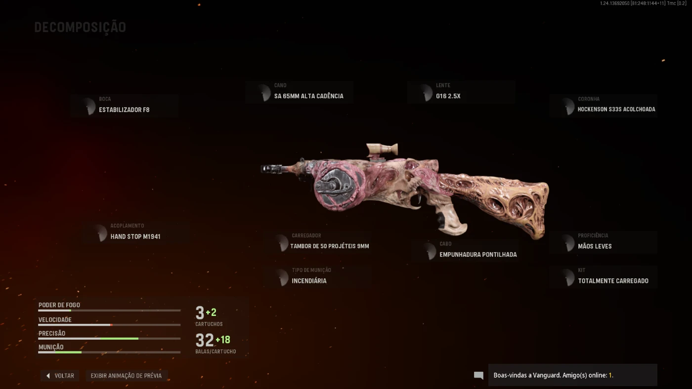 Conta Call Of Duty Vanguard Com Várias Skins Lendárias Cod - DFG